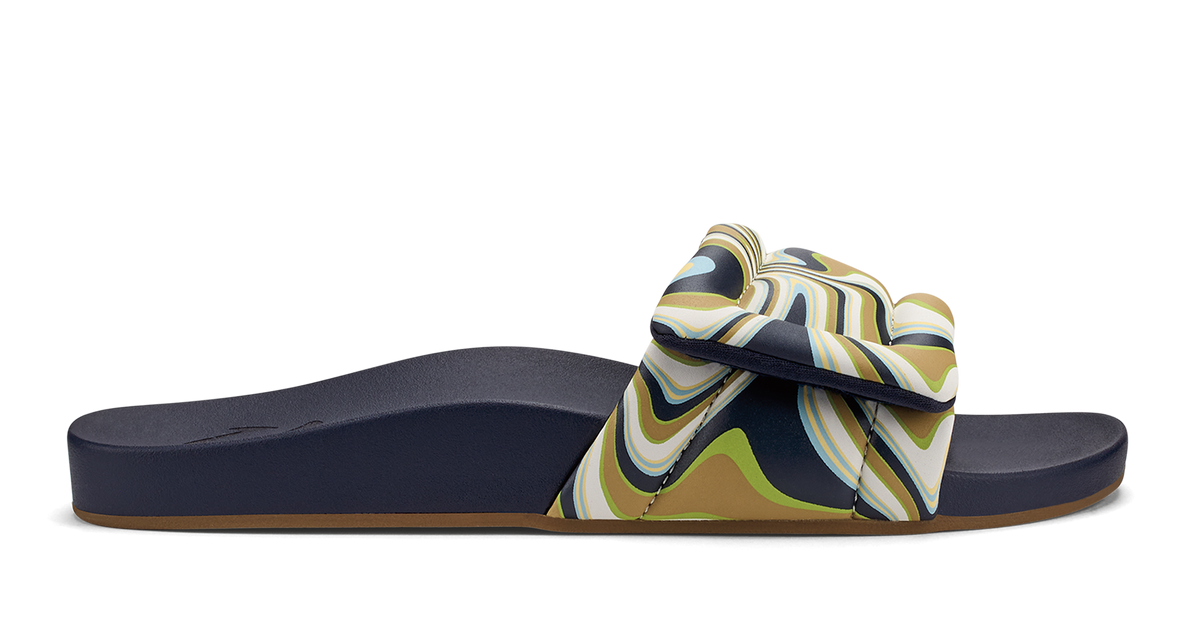 Sunbeam Slide Women’s Everyday Sandals - Deepest Depths / Swirl ...