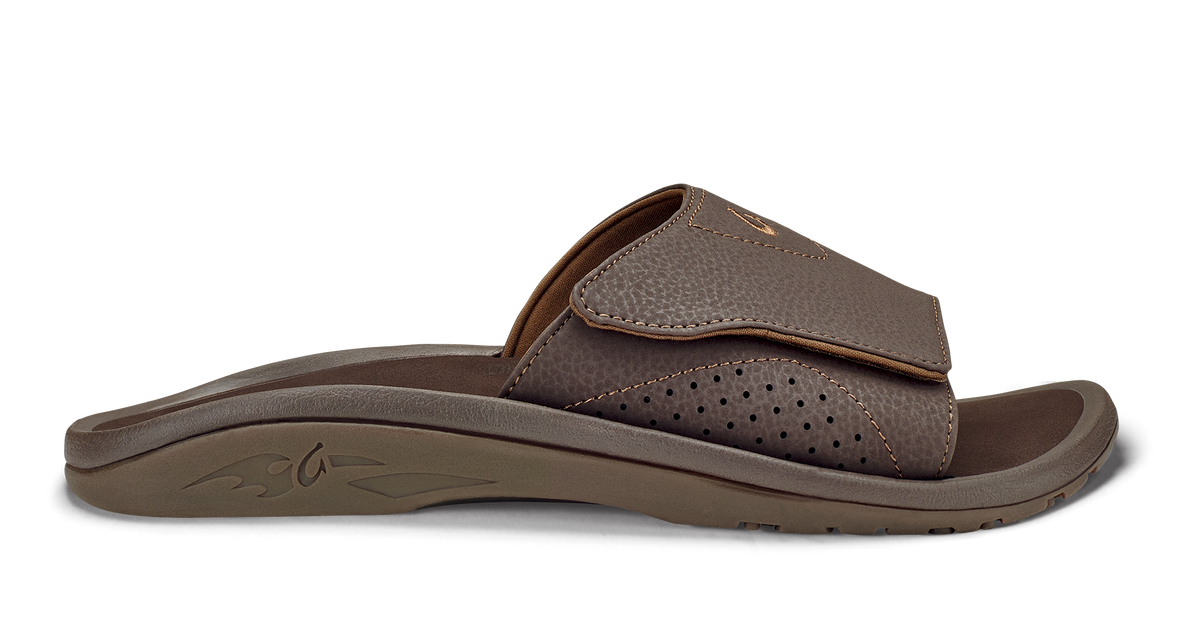 OluKai Nalu Slide - Dark Java | Men's Sandals | OluKai Australia